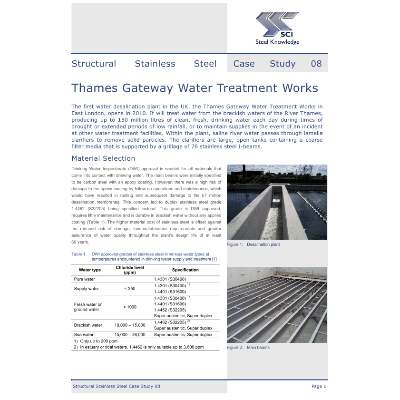 Thames Gateway Water Treatment Works